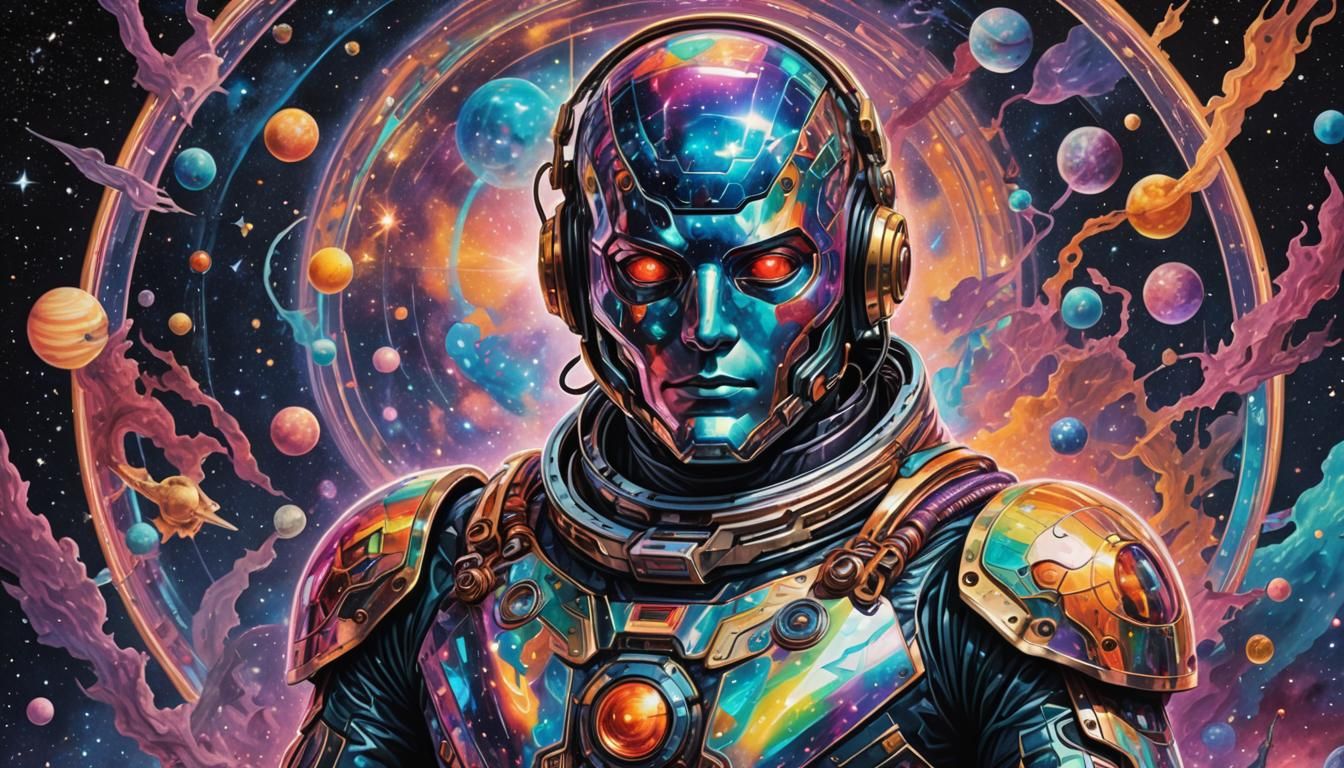 astro man - AI Generated Artwork - NightCafe Creator