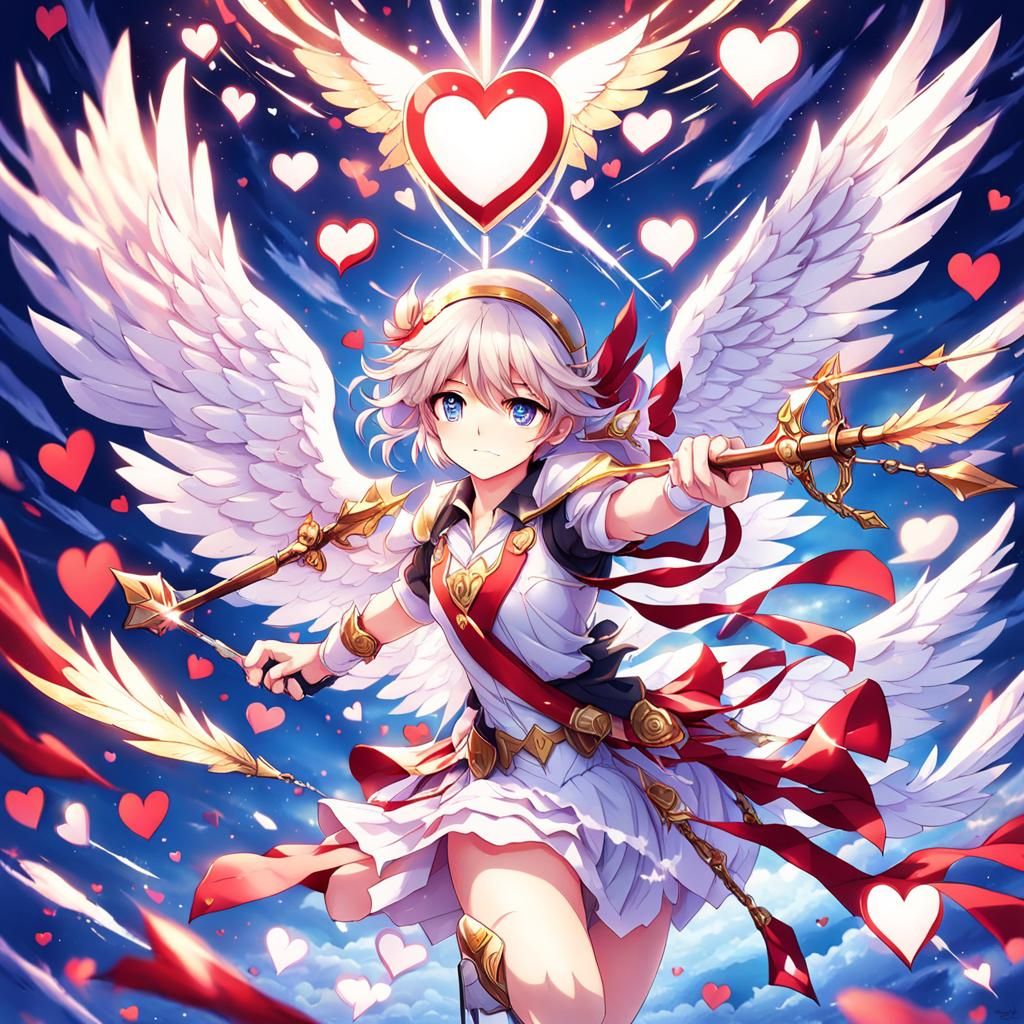 Hearts for Cupid - AI Generated Artwork - NightCafe Creator