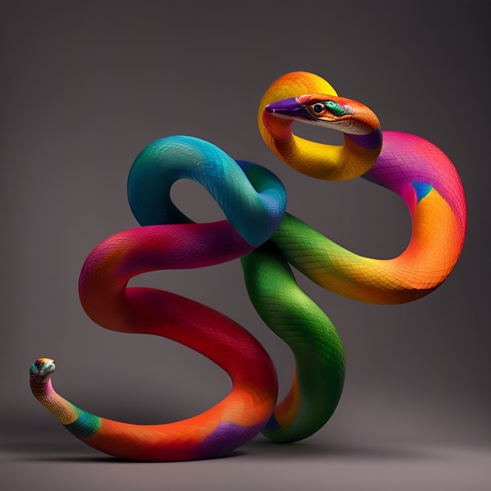 Indian dance colors snake moving - AI Generated Artwork - NightCafe Creator