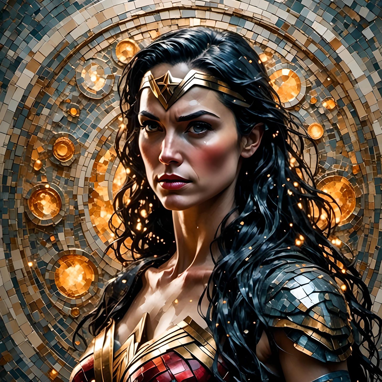 Mosaic Circle - LoRA - NightCafe Creator