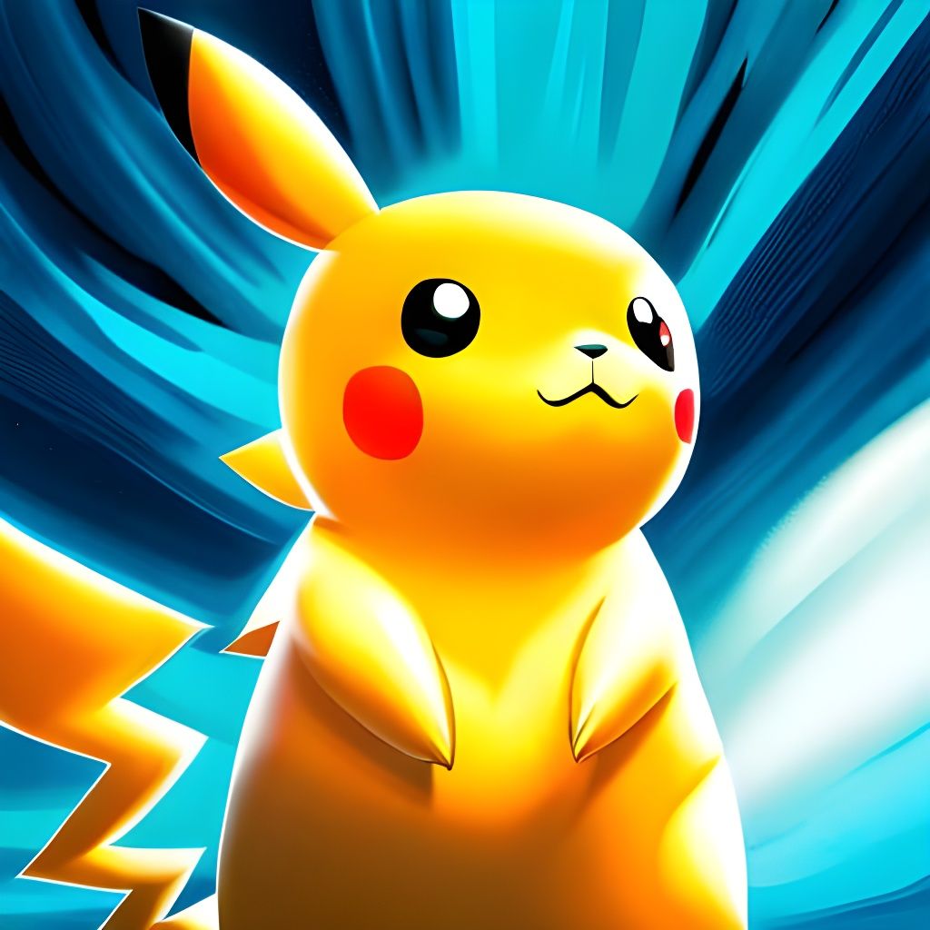 Pikachu - AI Generated Artwork - NightCafe Creator