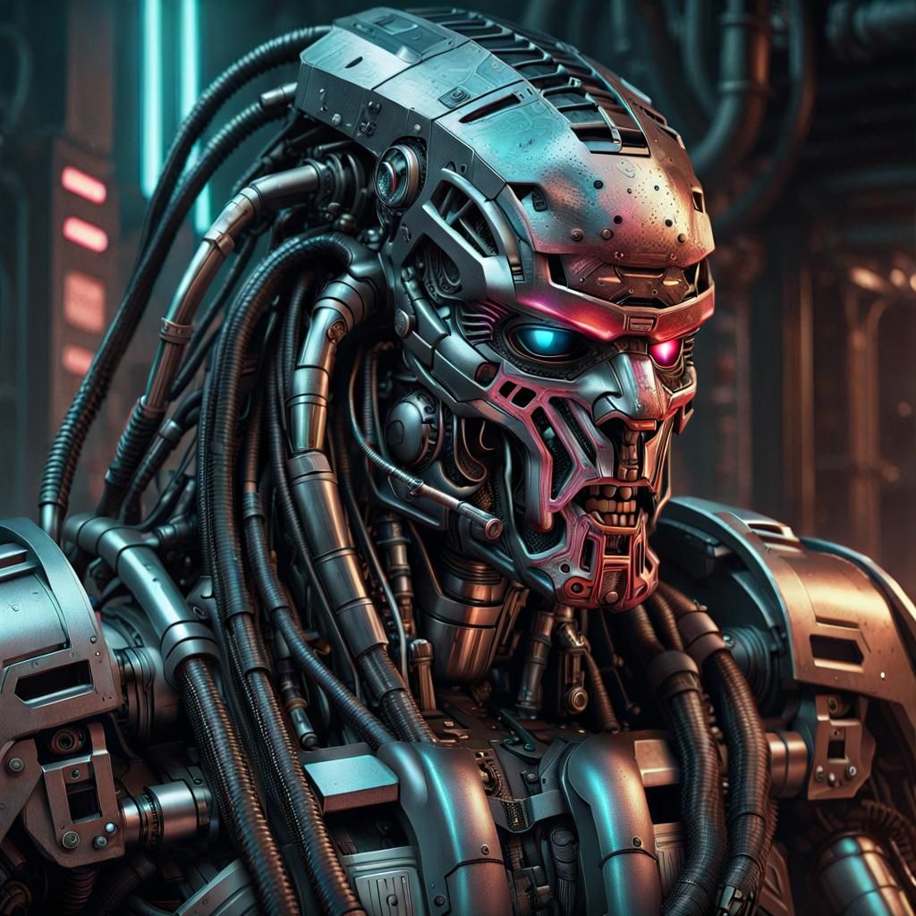 Predatory Terminator! - AI Generated Artwork - NightCafe Creator