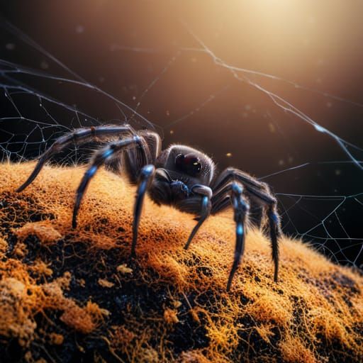 Spider - AI Generated Artwork - NightCafe Creator