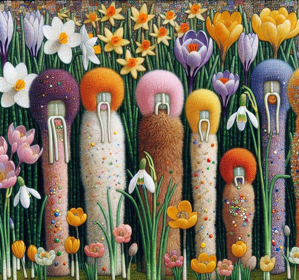 Some strange flower creatures 😳🤭 - Some strange flower cre...