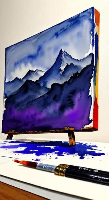 Mini mountain - AI Generated Artwork - NightCafe Creator