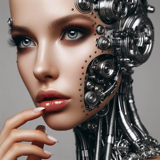 Fembot - AI Generated Artwork - NightCafe Creator