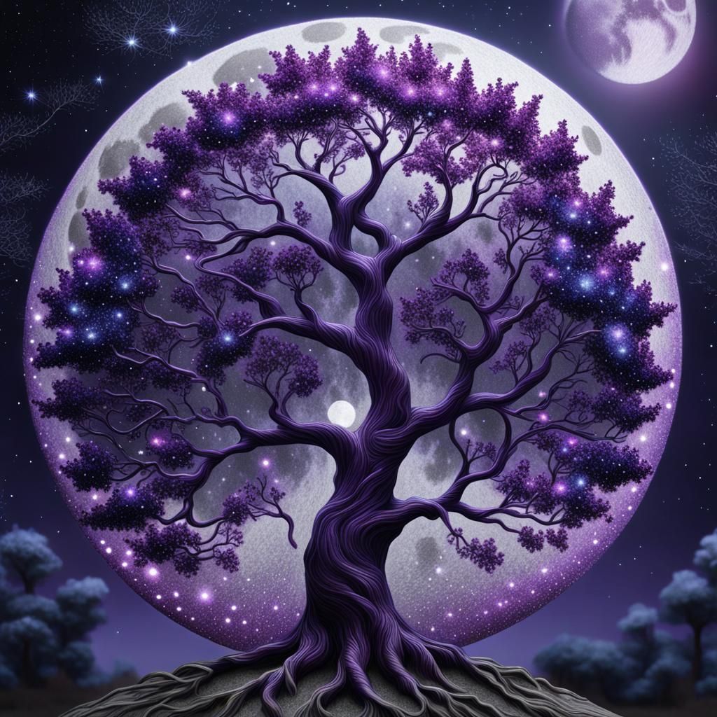 Violet Vision - AI Generated Artwork - NightCafe Creator