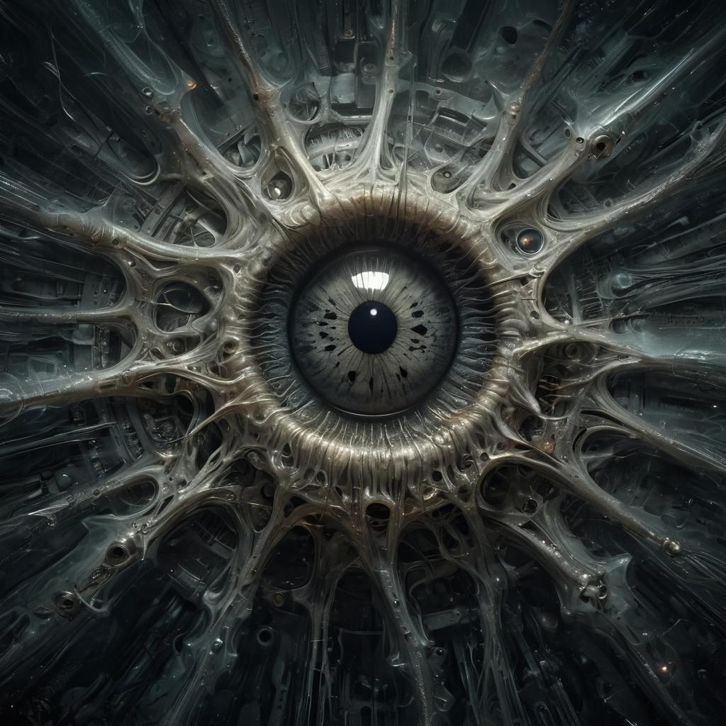 Nightmare Eye 5 - AI Generated Artwork - NightCafe Creator