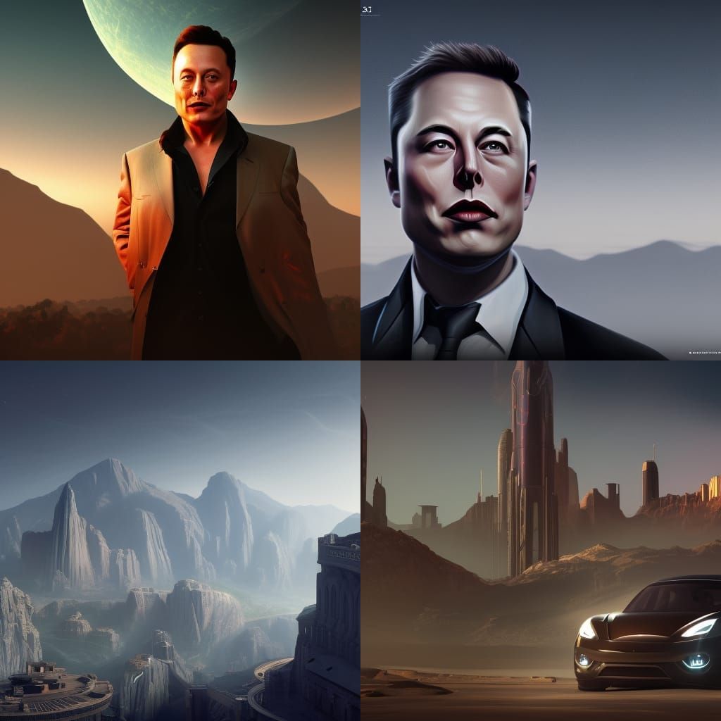 Elon Musk as Mafia - AI Generated Artwork - NightCafe Creator