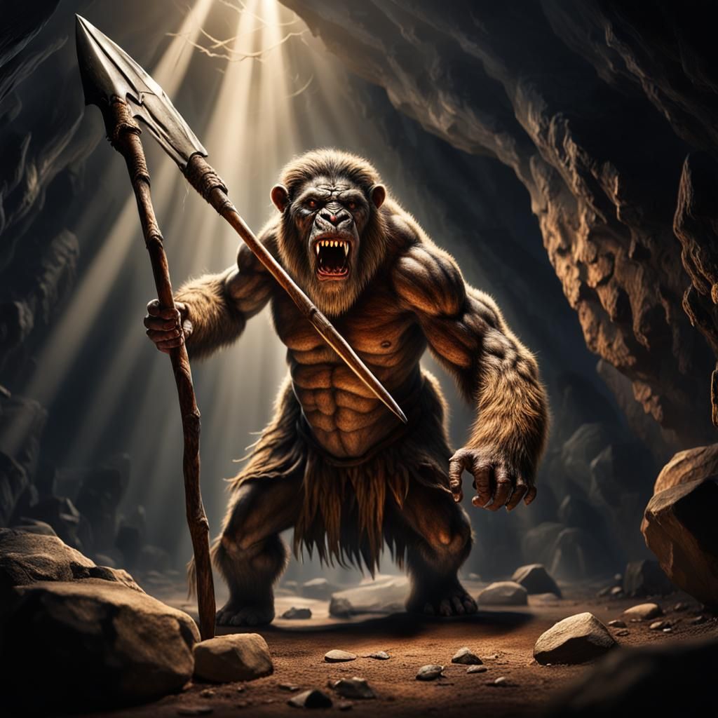 The Missing Link 4 - AI Generated Artwork - NightCafe Creator