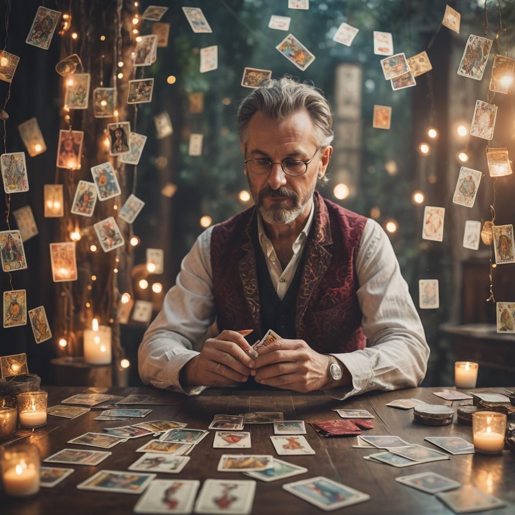 The card reader - AI Generated Artwork - NightCafe Creator