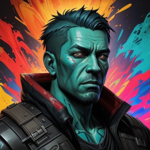 3/4 Portrait of a badass explosive radioactive "Dragon"!! Borderlands ...