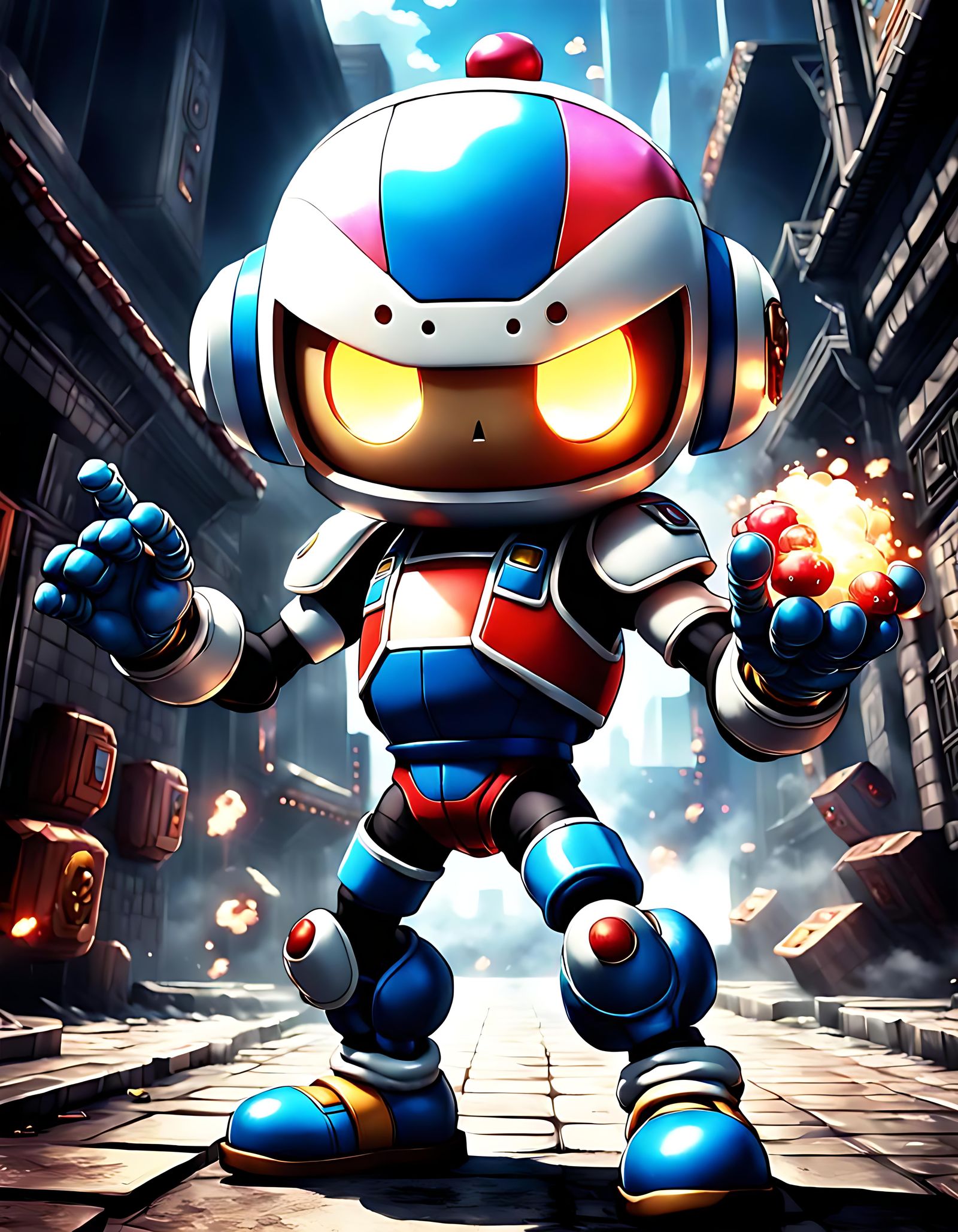 "Bomberman" - AI Generated Artwork - NightCafe Creator