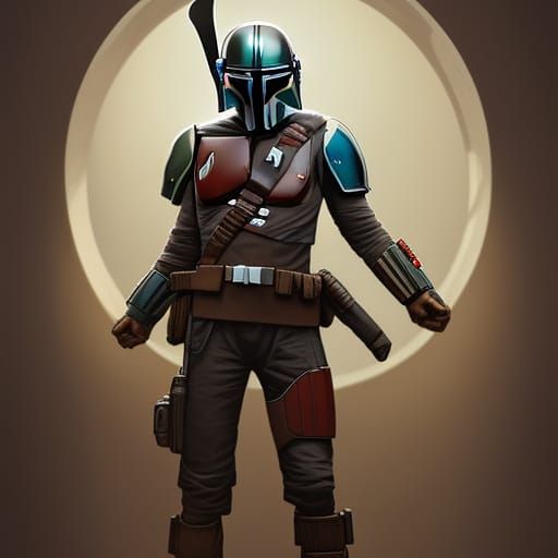 Mando - AI Generated Artwork - NightCafe Creator