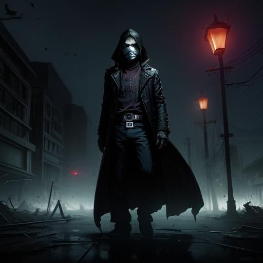 Alienated, estranged, and alone on the bad side of town at midnight ...