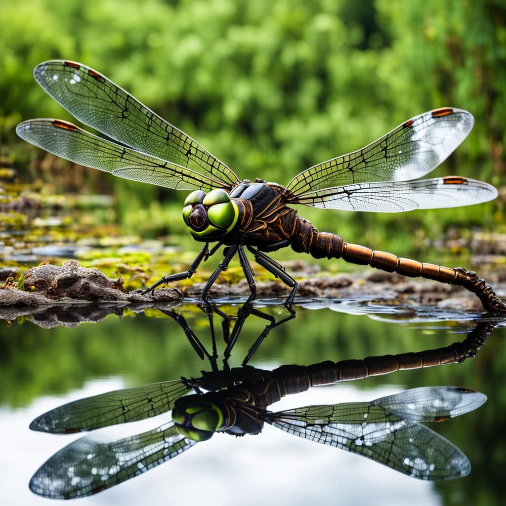 Dragonfly 3 - AI Generated Artwork - NightCafe Creator