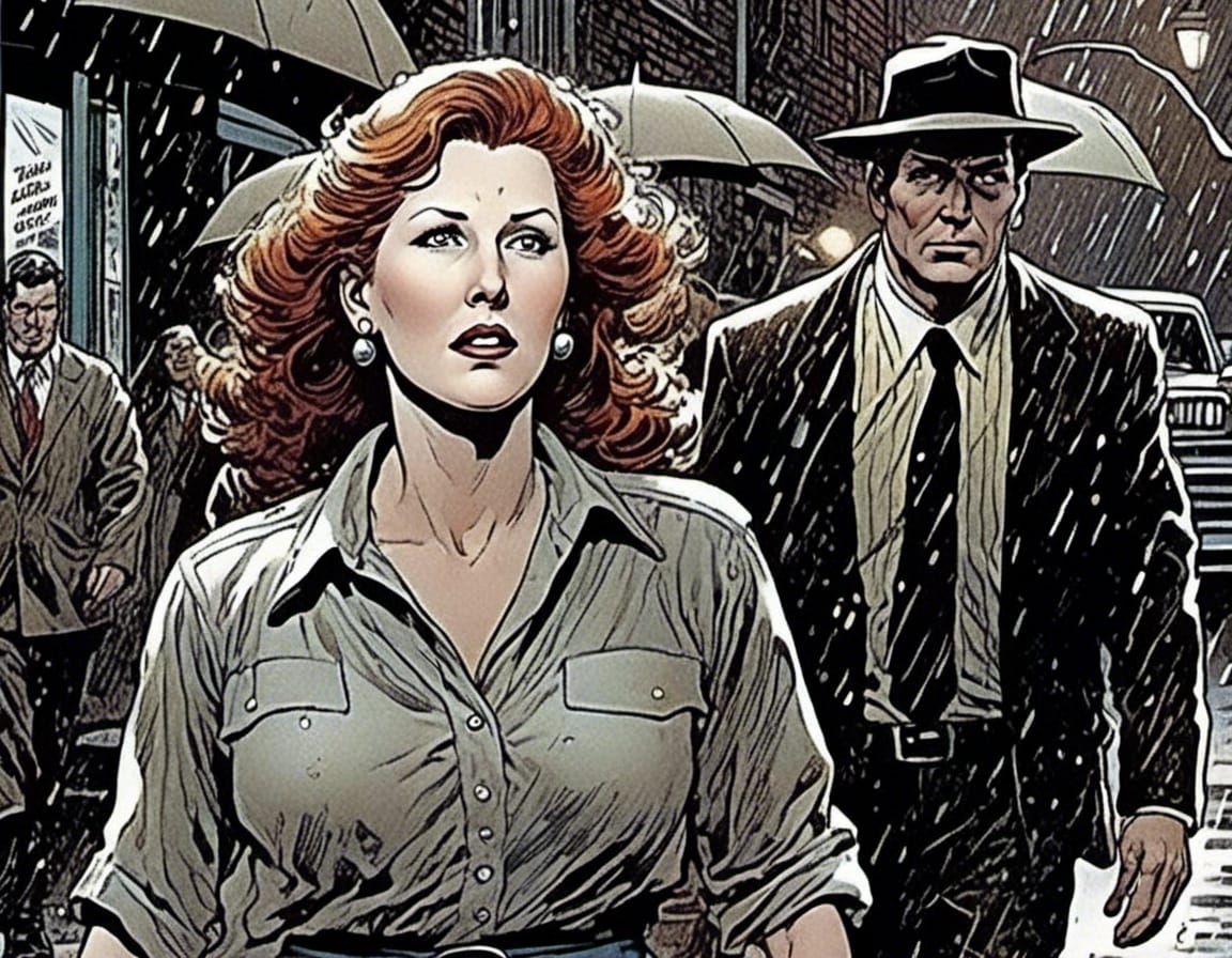 Neal Adams comic book, very full-figured, Lovely, alluring idealized ...