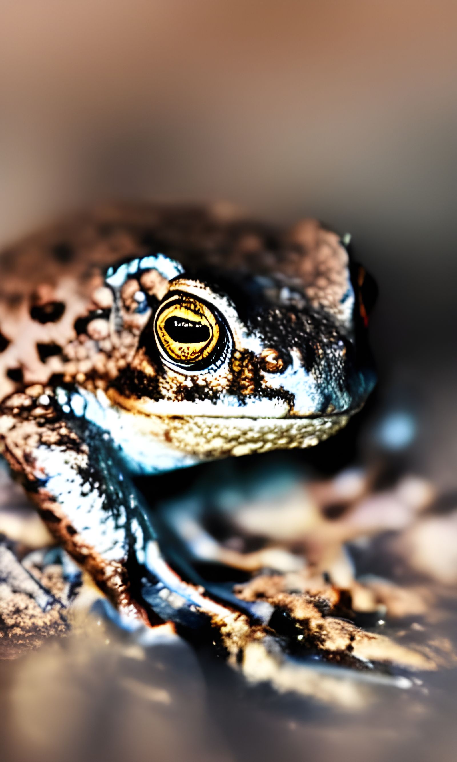 Brown Toad - AI Generated Artwork - NightCafe Creator