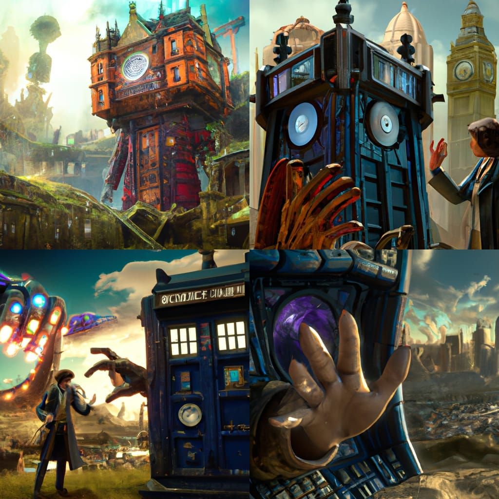 #doctorwho #drwho The 4th Doctor , Sarah Jane Smith, Eldrad - The Hand ...