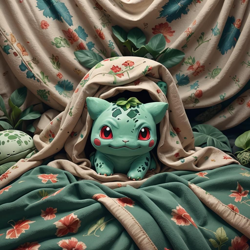 Baby Bulbasaur - AI Generated Artwork - NightCafe Creator
