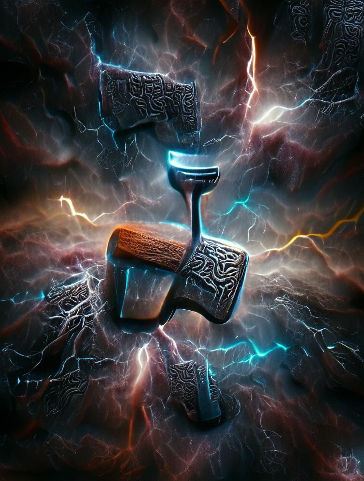 Mjolnir - AI Generated Artwork - NightCafe Creator