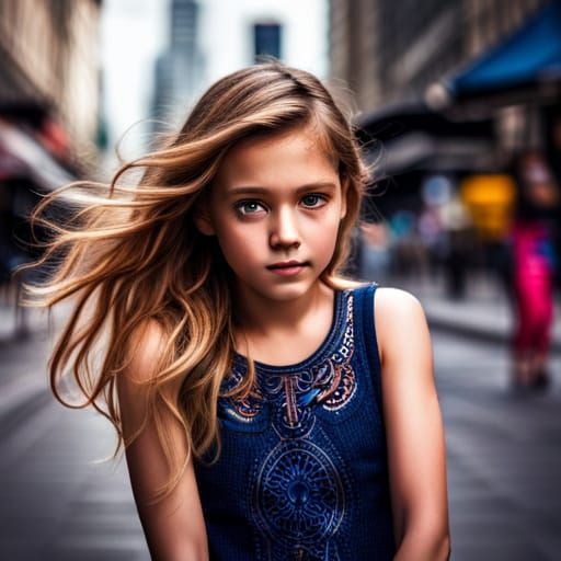 Cute girl - AI Generated Artwork - NightCafe Creator