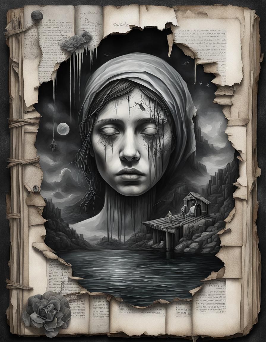 Shadows of Despair - AI Generated Artwork - NightCafe Creator