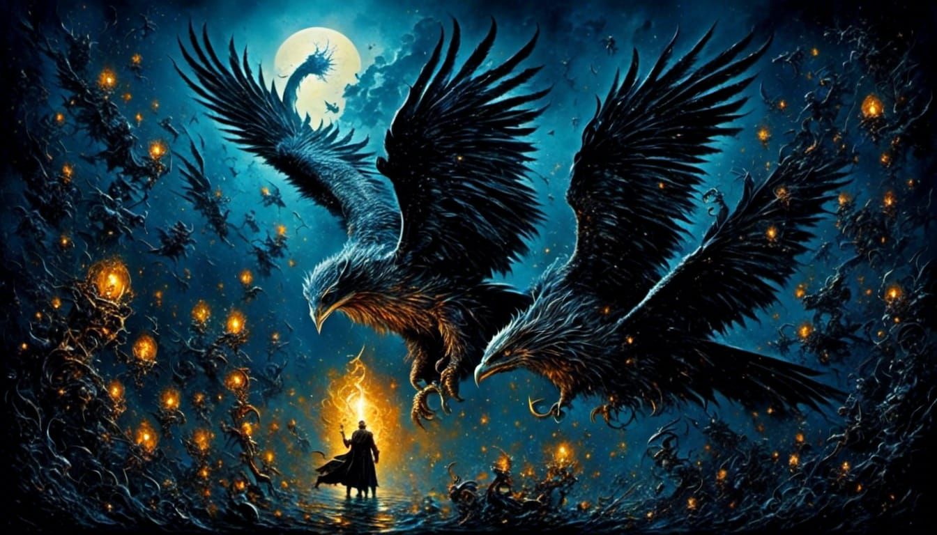 Vortex Wizard - AI Generated Artwork - NightCafe Creator