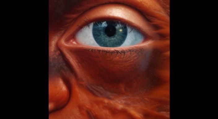 Closeup, Front Facing, Front View, The Orange Monster is a hyper ...