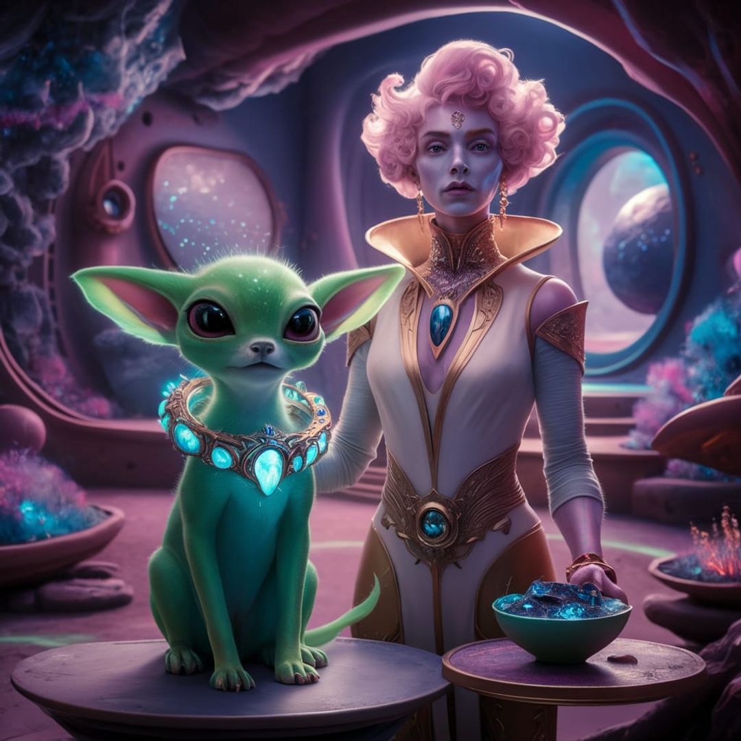 AI ALIEN GENERATOR - NightCafe