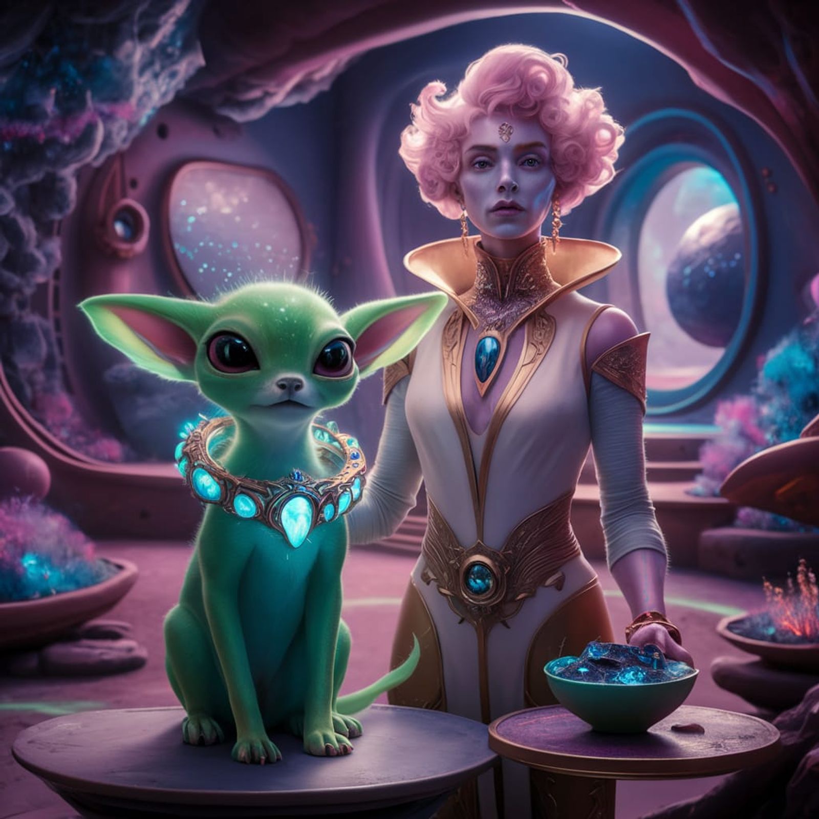 AI ALIEN GENERATOR - NightCafe