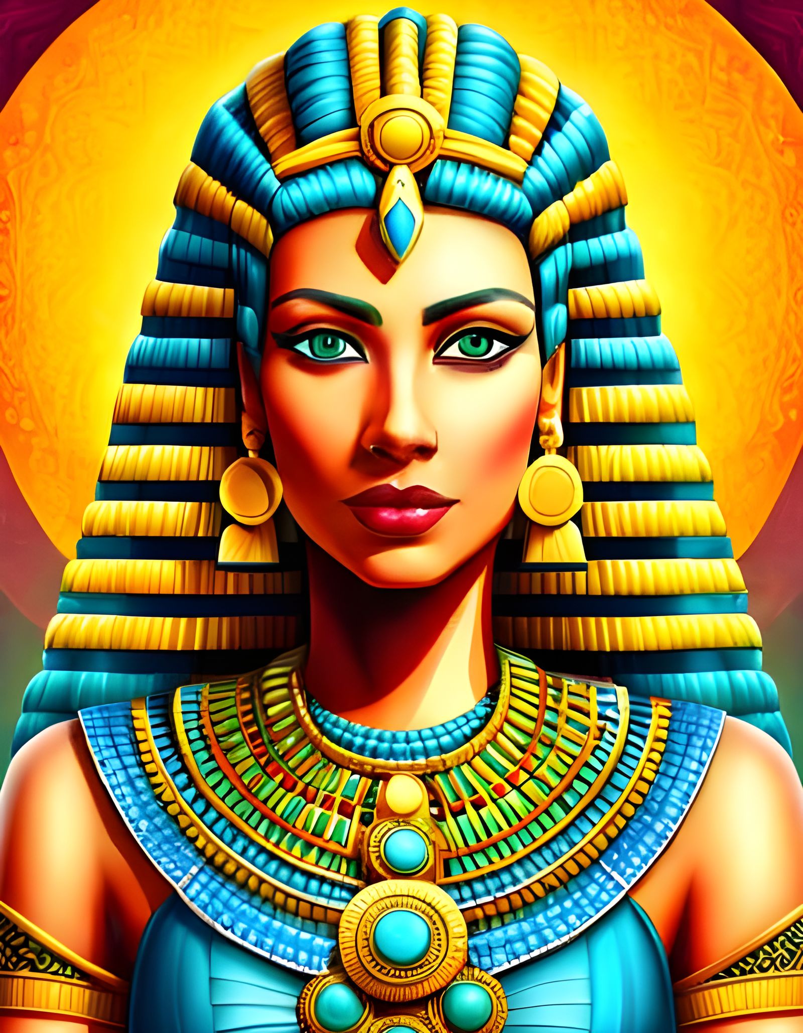 Cleopatra v3 - AI Generated Artwork - NightCafe Creator
