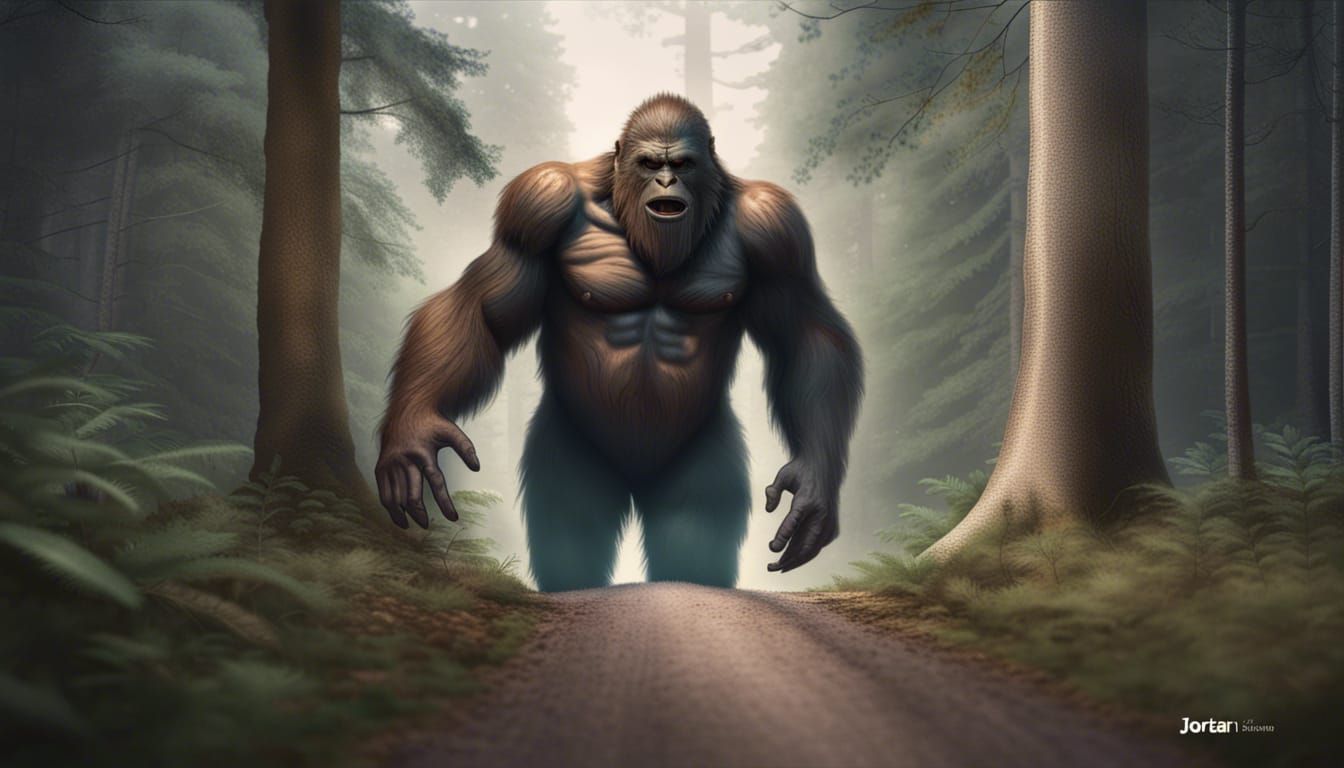 Bigfoot - AI Generated Artwork - NightCafe Creator