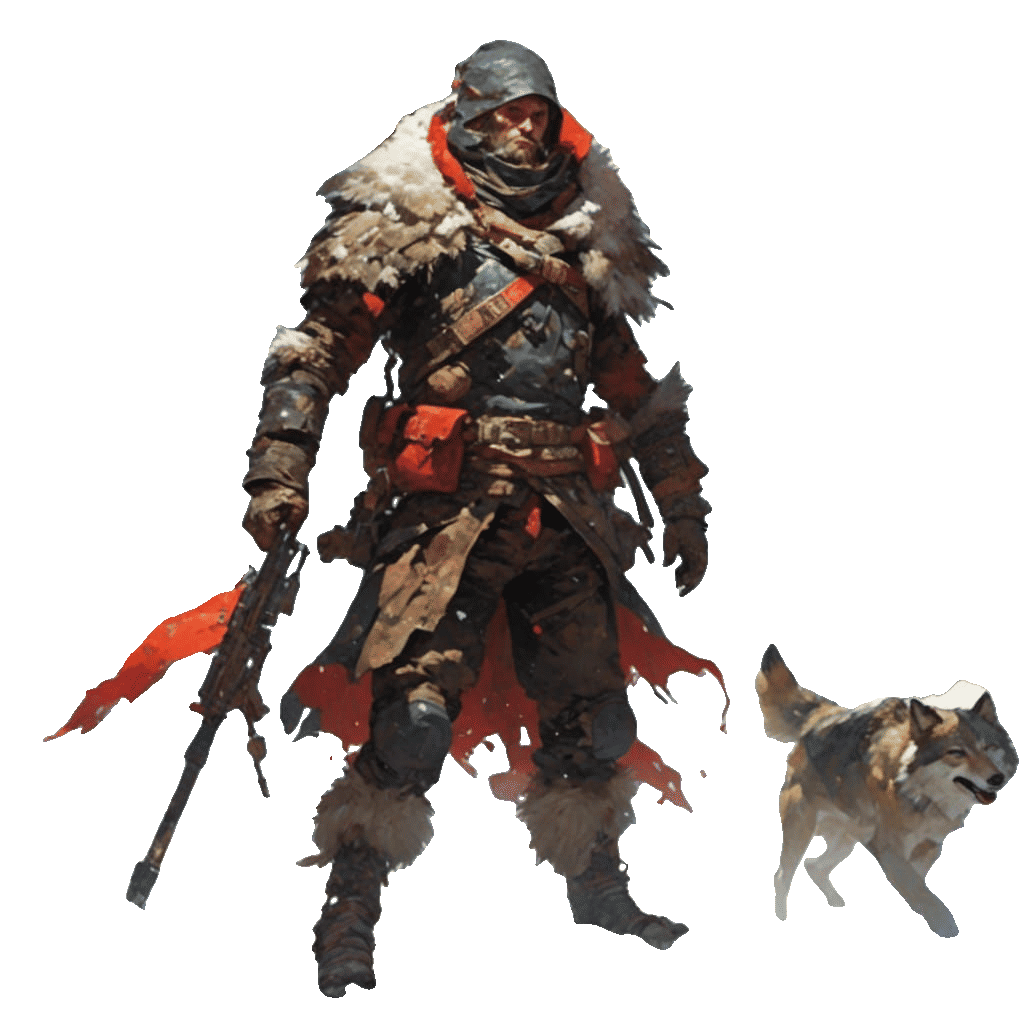 (Wolf Mercenary) - AI Generated Artwork - NightCafe Creator