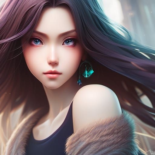 Girl - AI Generated Artwork - NightCafe Creator