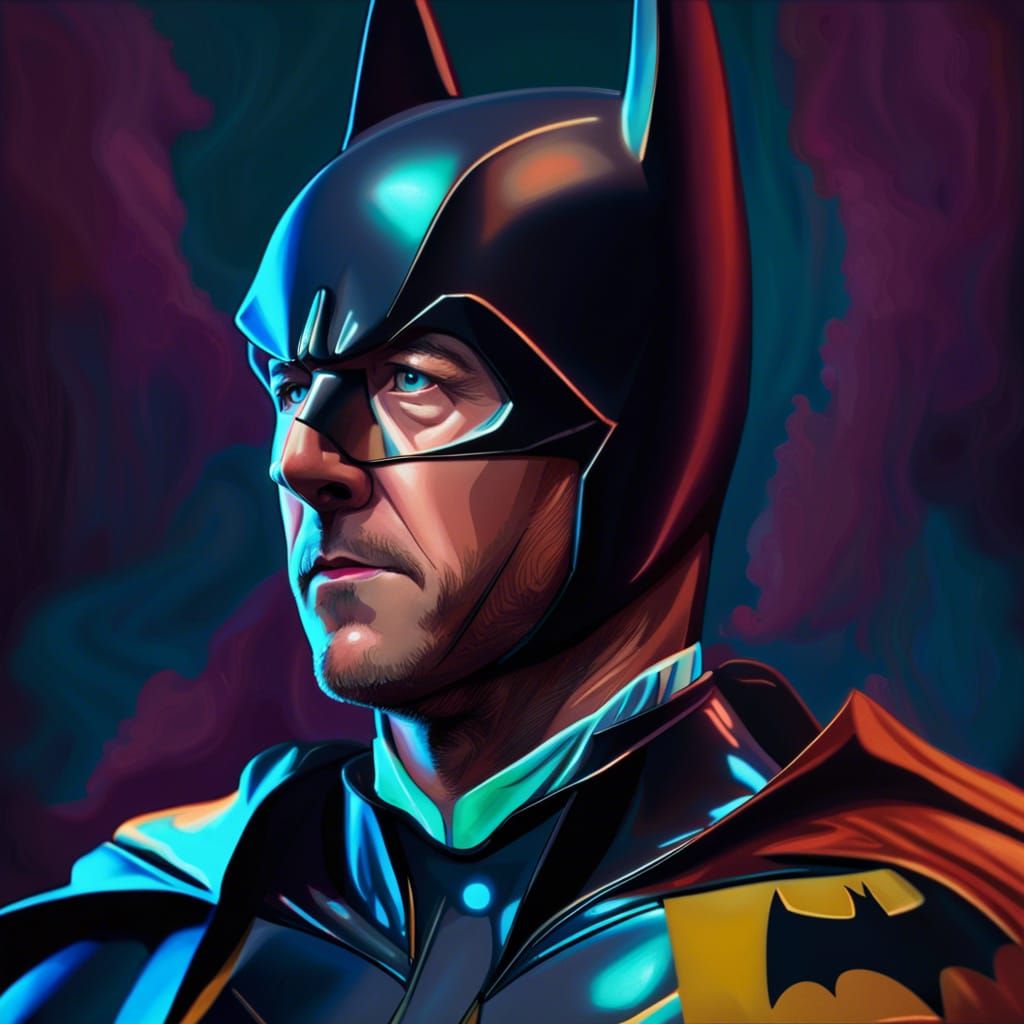 Edward Norton as Batman, directed by Wes Anderson. - AI Generated ...