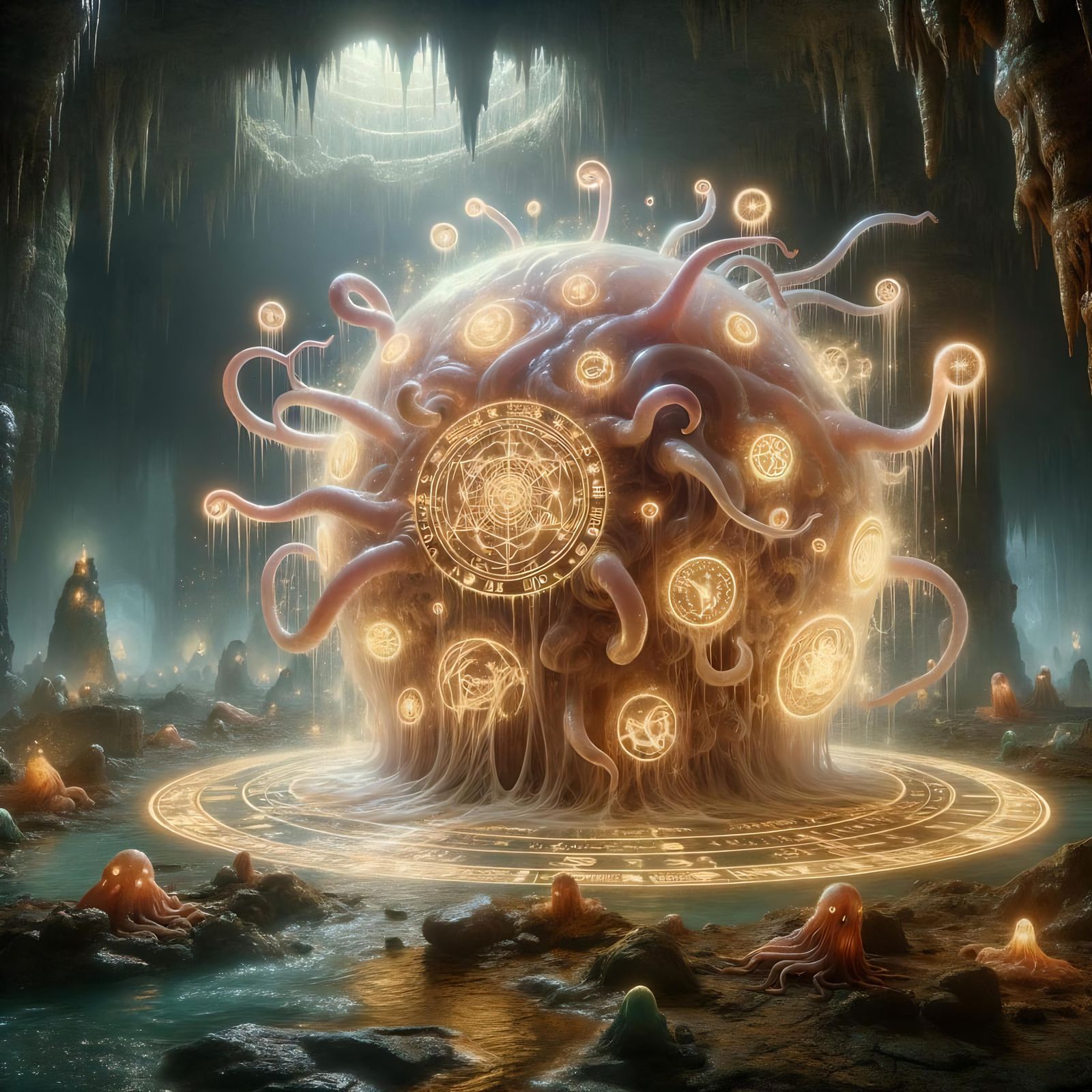 DND Series: Summoning Ooze (Monster) - AI Generated Artwork - NightCafe ...