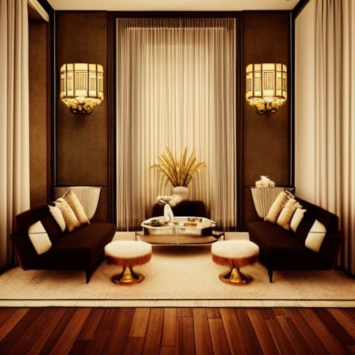 Art Deco stage shoot - AI Generated Artwork - NightCafe Creator