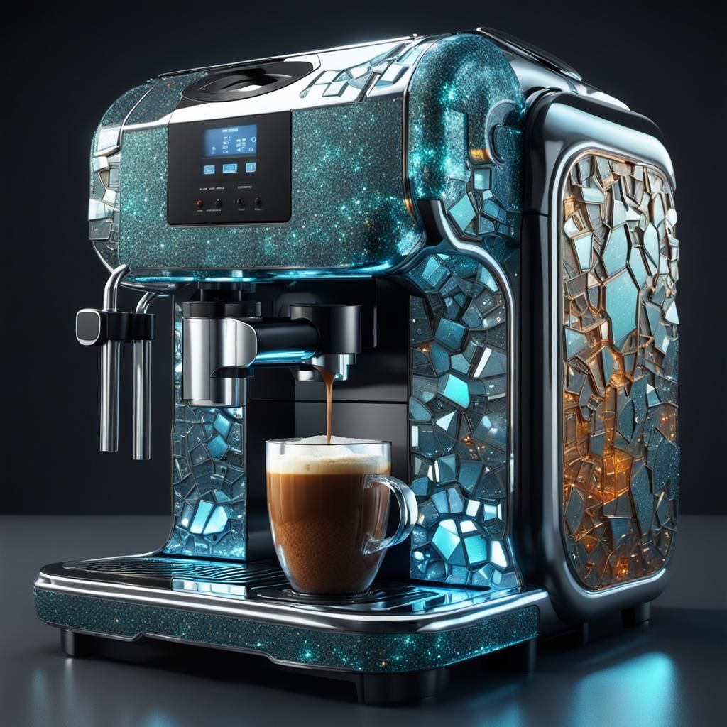 An Electric coffee maker - AI Generated Artwork - NightCafe Creator