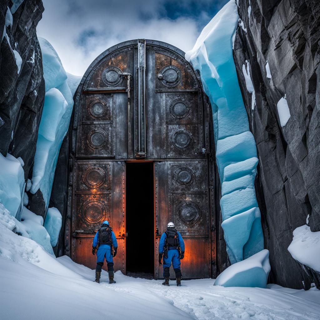 Secrets of Antarctica - AI Generated Artwork - NightCafe Creator