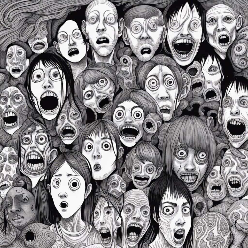 The horror - AI Generated Artwork - NightCafe Creator