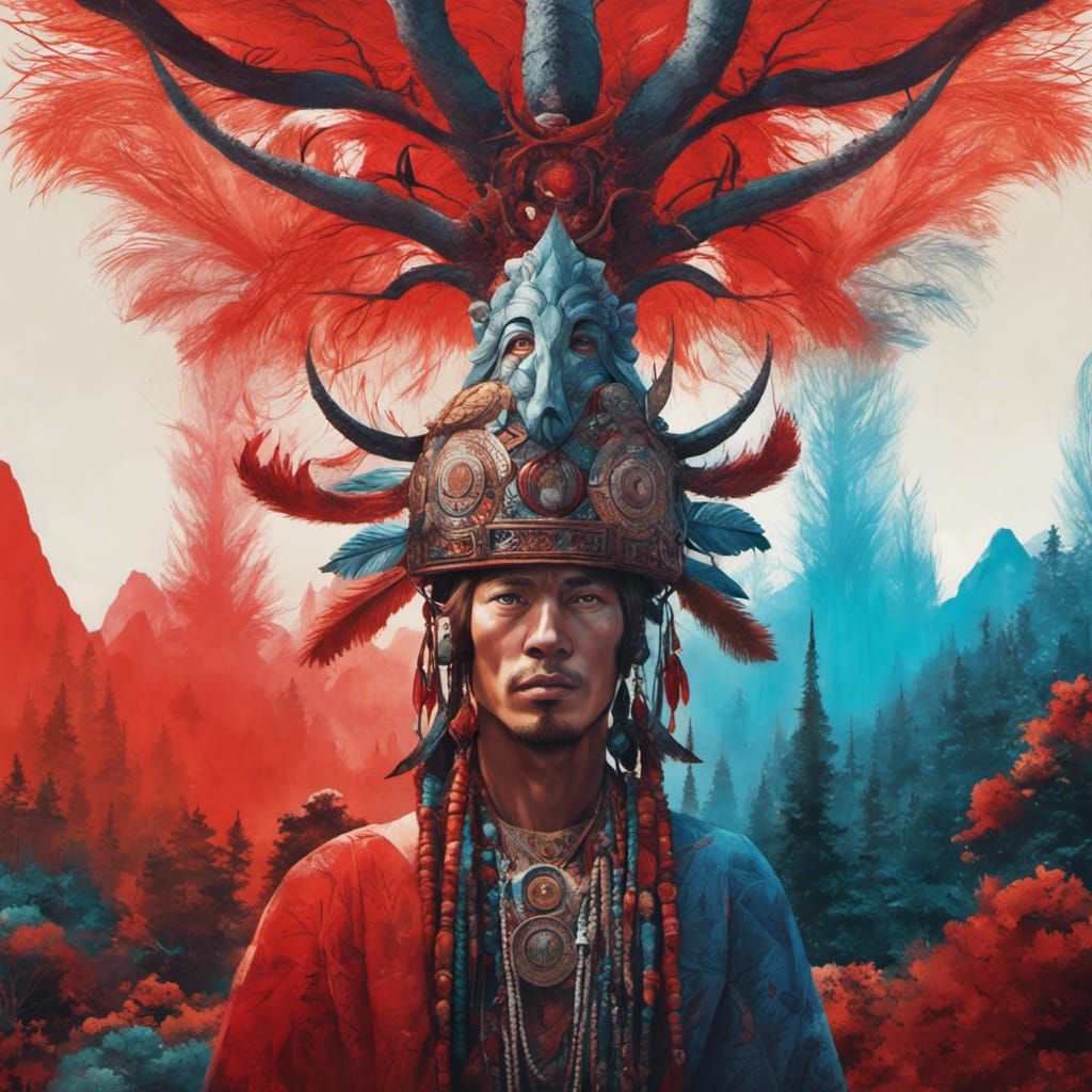 Shaman - AI Generated Artwork - NightCafe Creator