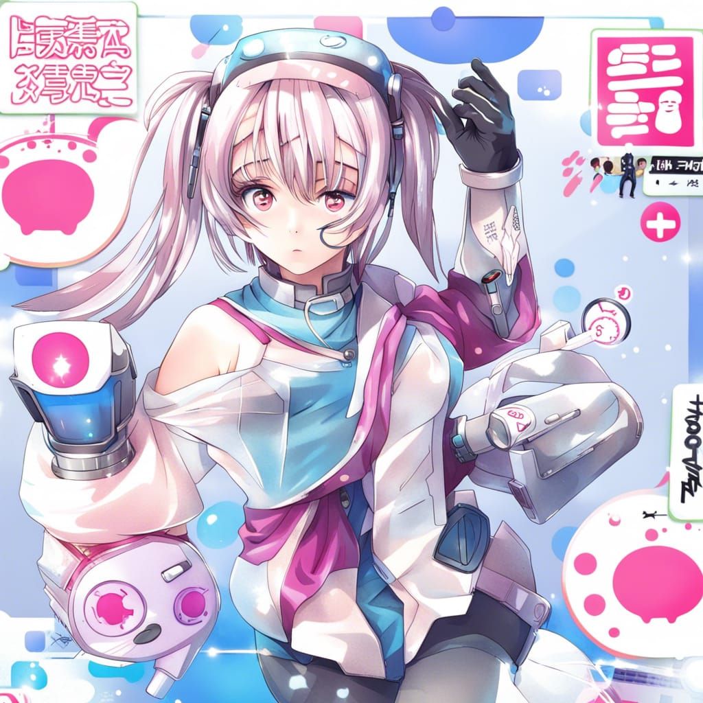 avatar for chat bot girl "anime", Anime Key Visual, Japanese Manga ...