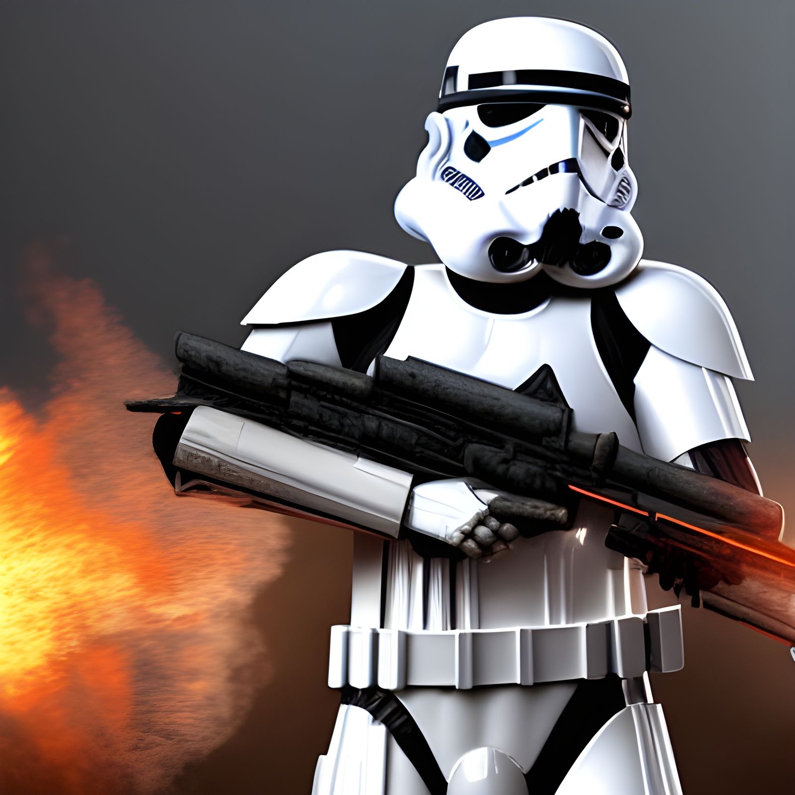 Star Wars Old School Stormtrooper - AI Generated Artwork - NightCafe ...