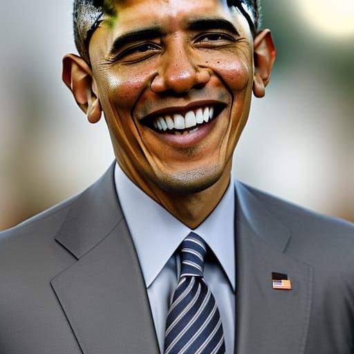 Barack Obama - AI Generated Artwork - NightCafe Creator