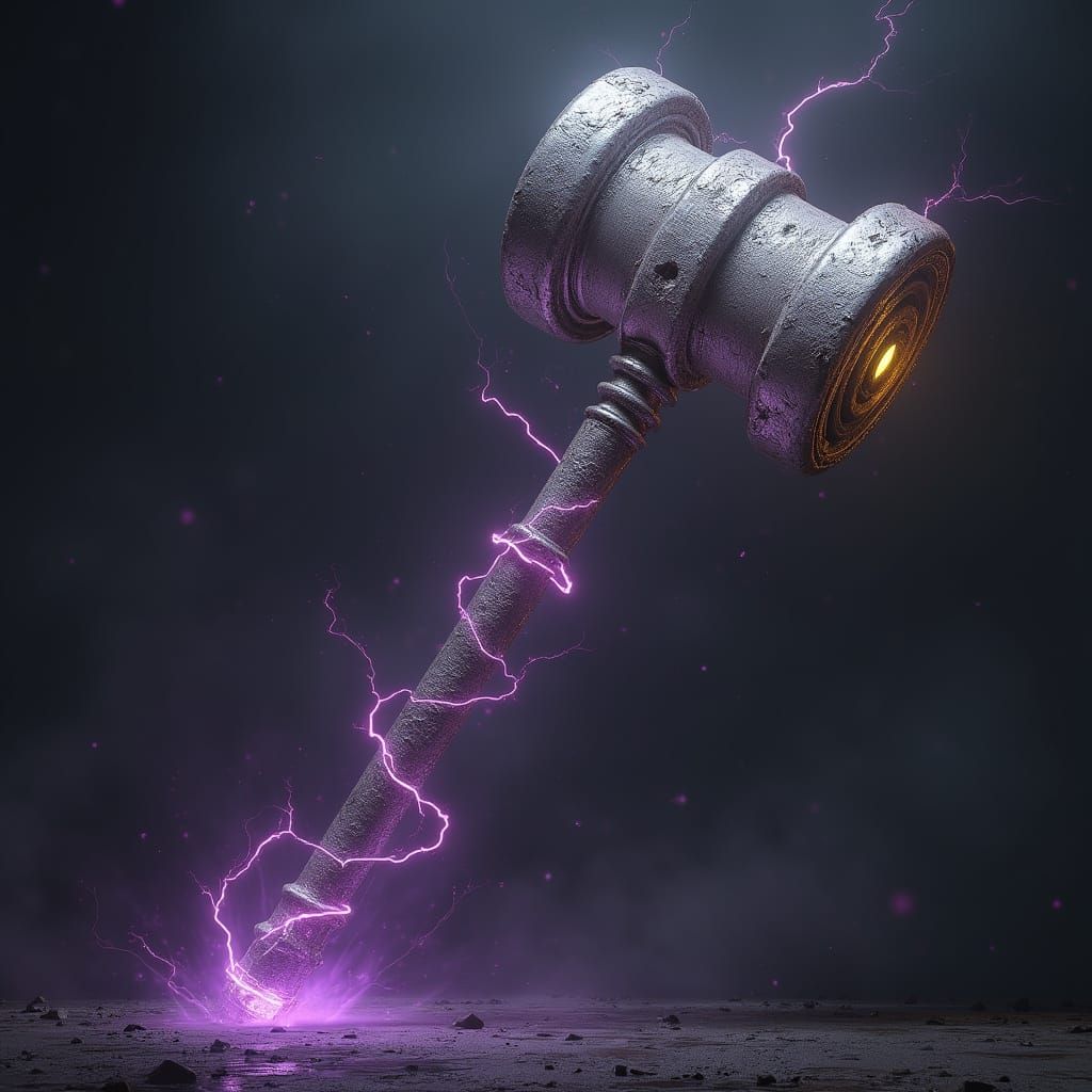 "Shatter," Powerful Dwarven Battle Hammer