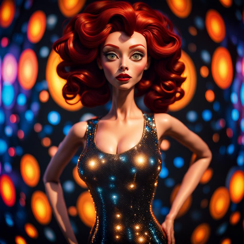 Dance Hall Hazel - AI Generated Artwork - NightCafe Creator