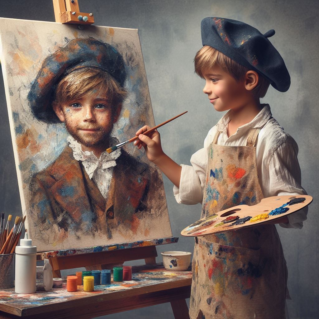 Self Portrait - AI Generated Artwork - NightCafe Creator