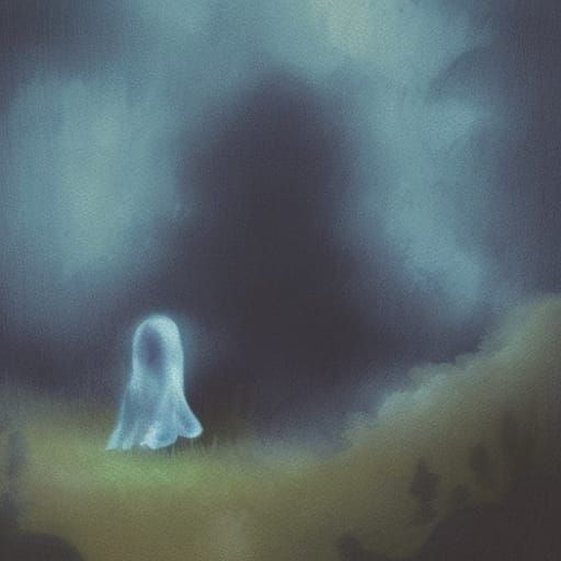 Fog Ghost - AI Generated Artwork - NightCafe Creator