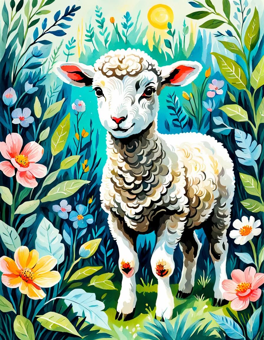 Lamb of God - AI Generated Artwork - NightCafe Creator